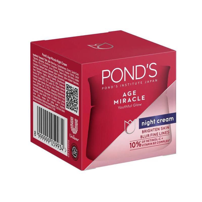 Jual ponds age miracle night cream | Shopee Indonesia
