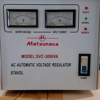 Jual STAVOLT MATSUNAGA MANUAL SVC-3000VA/ STABILIZER MATSUNAGA SVC-3000VA | Shopee Indonesia