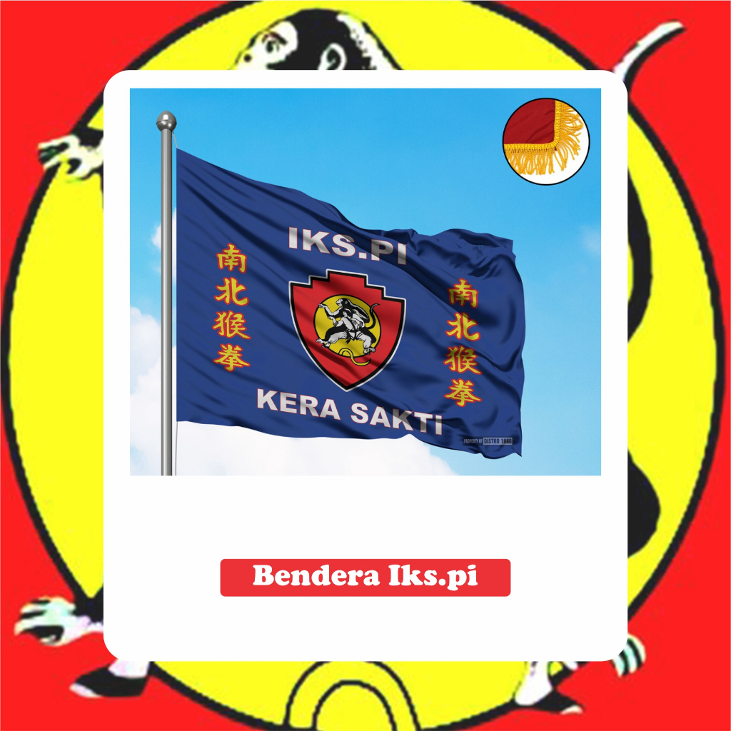 Jual Atribut IKS.PI ( bendera,kacamata,sticker,gantungan ) | Shopee ...