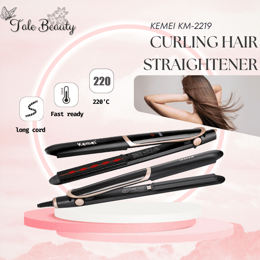 Jual Catok Rambut 2in1 Kemei Infrared Ceramic Kontrol Suhu Otomatis ...