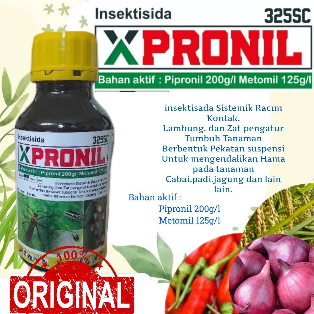Jual XPRONIL 325sc UNTUK MENGENDALIKAN HAMA TANAMAN OBAT HAMA AMPUH ...