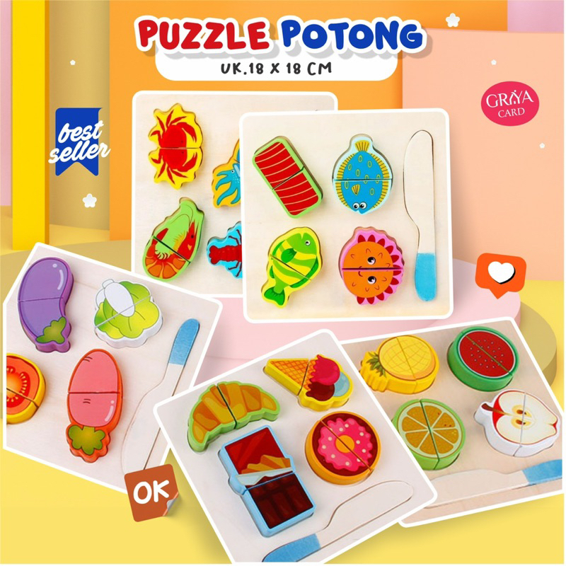 Jual PUZZLE KAYU CHUNKY | PUZZLE POTONG | PUZZLE ANAK | PUZZLE MURAH ...