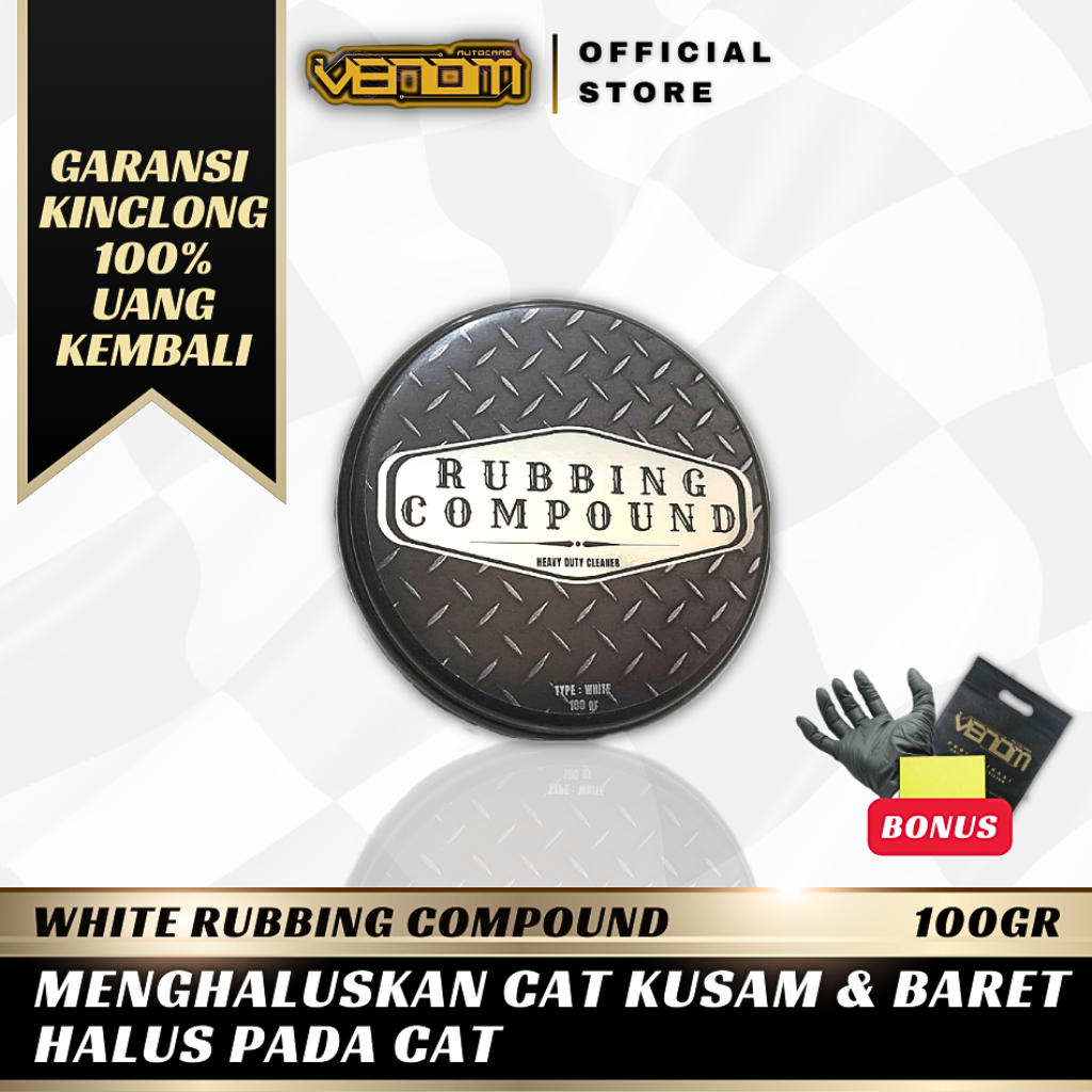 Jual 100 Gram Rubbing Compound / Compound putih | Shopee Indonesia