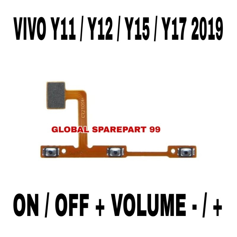 Jual FLEXIBEL ON / OFF + VOLUME - / + VIVO Y11 / Y12 / Y15 / Y17 2019 ...