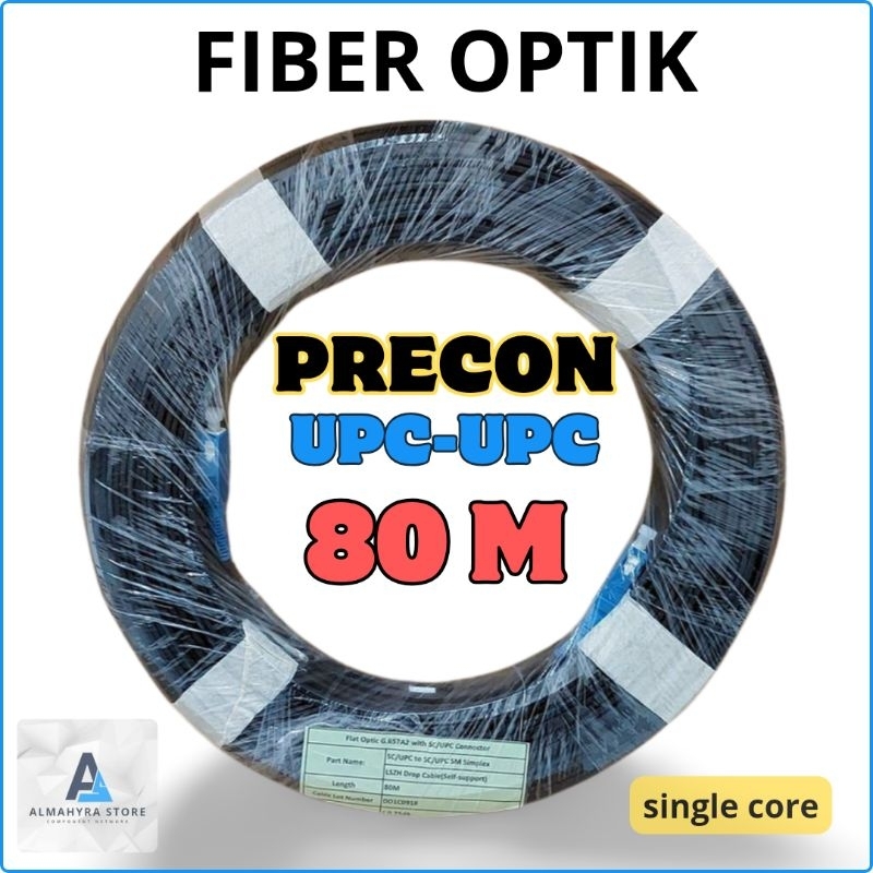 Jual Kabel FO Precon 80m Drop Core SC/UPC - Preconectorized Siap Pakai | Shopee Indonesia