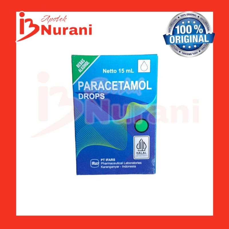 Jual PARACETAMOL DROPS 15 ML obat demam bayi | Shopee Indonesia