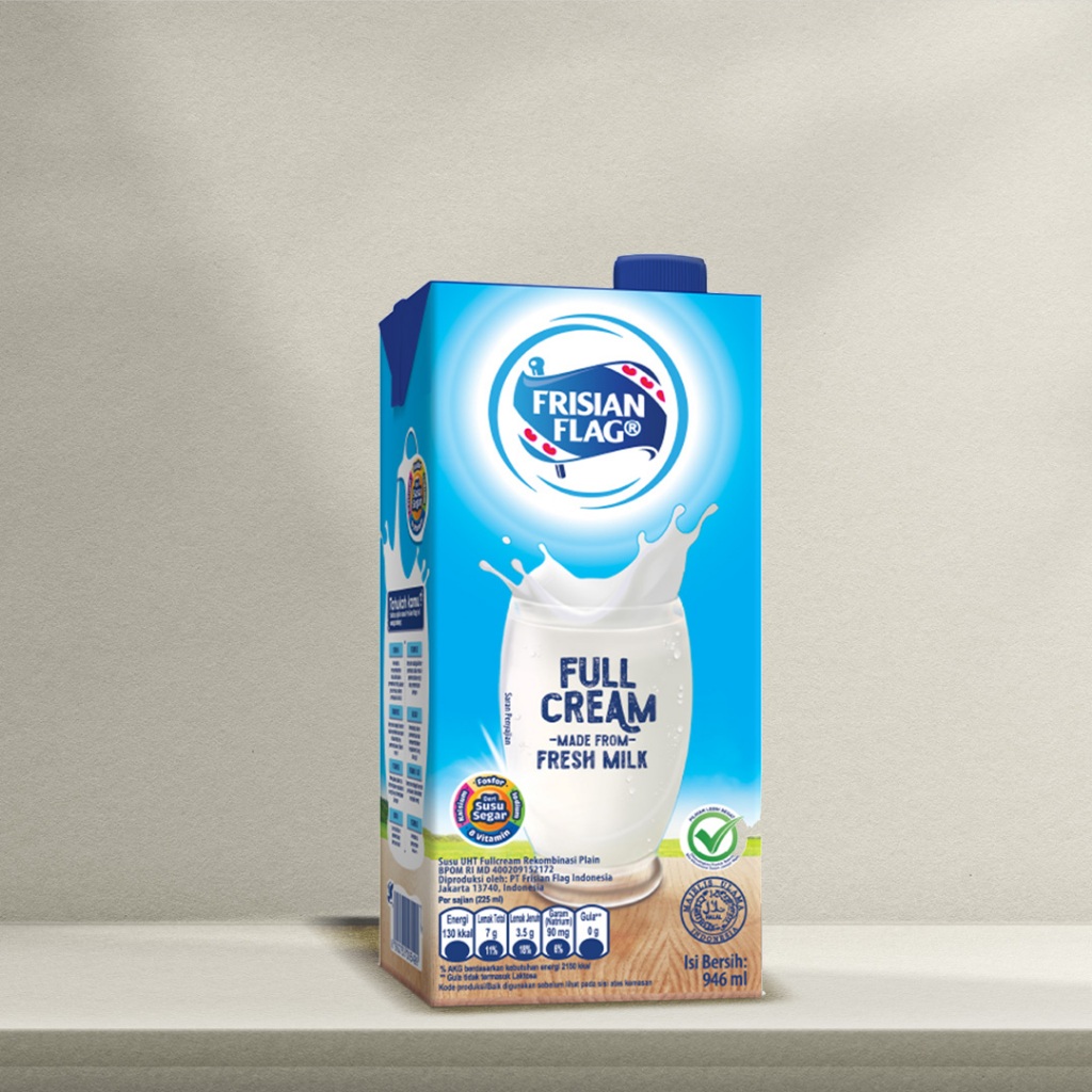 Jual Frisian Flag UHT Full Cream 946ml | Shopee Indonesia