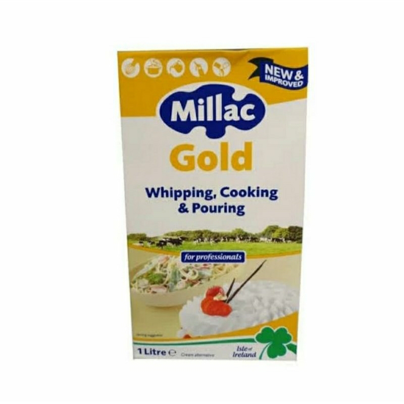 Jual Millac Gold Whipping Cream 1ltr | Shopee Indonesia