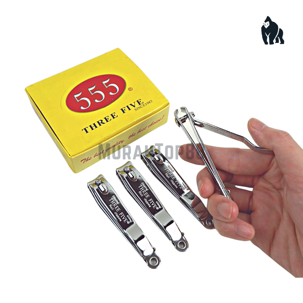 Jual Gunting Kuku 555 Besar / Stainless Nail Clipper Three Five / Alat ...