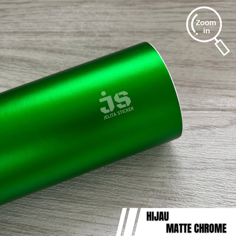 Jual Sticker Green Matte Chrome / Skotlet Hijau Satin / Stiker Hijau ...