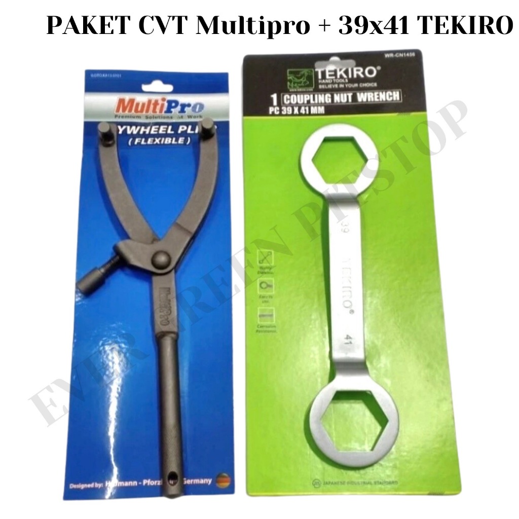 Jual Paket Kunci Treker Tahanan CVT Tracker Multipro + Kunci Mur Kopling 39 - 41 Tekiro Kunci ...