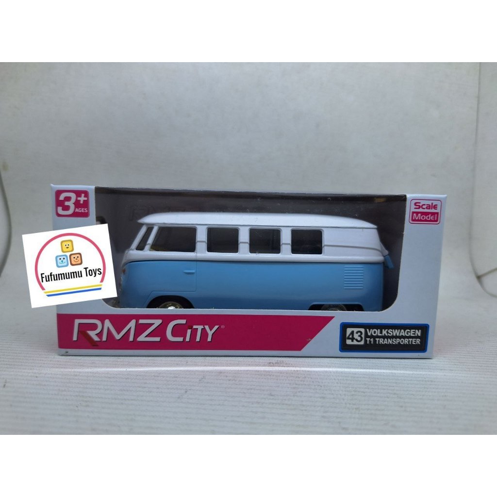 Jual RMZ City Diecast Volkswagen T1 Transporter Skala 5 Inch Freewheel ...