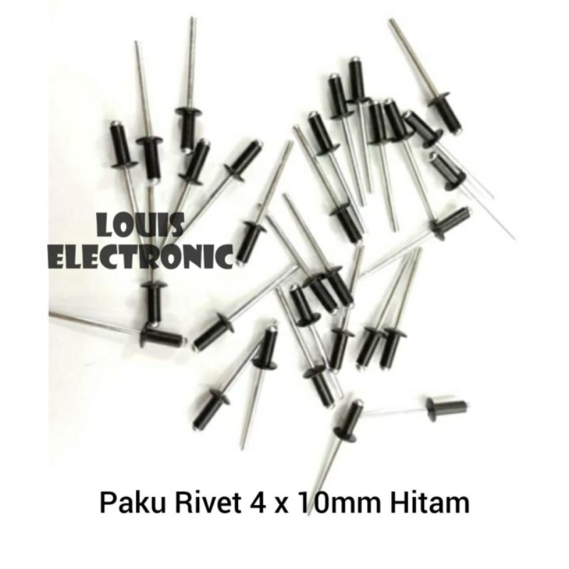 Jual Paku Rivet Hit 4 x 10 mm Blind Rivet Paku Tembak ( Harga 50 Pcs ...