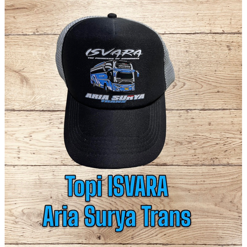 Jual Topi ISVARA Aria Surya Trans Free Sticker Original | Shopee Indonesia