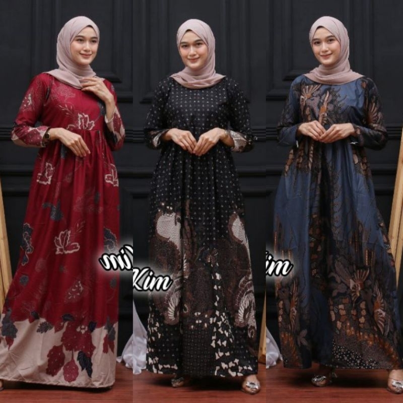 Jual GAMIS BATIK PEKALONGAN MURAH GAMIS BUSUI GAMIS BUMIL GAMIS BATIK ...