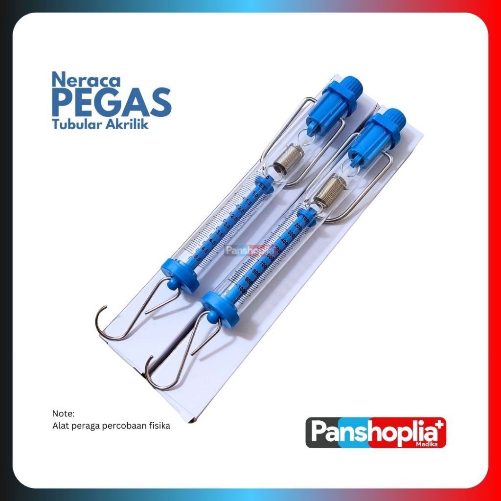 Jual Neraca Pegas Akrilik / Neraca Pegas Percobaan Fisika / Dinamometer ...