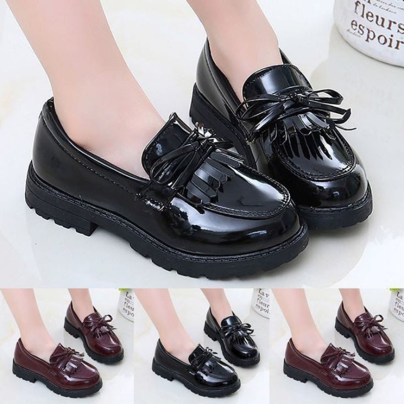 Jual Sepatu Anak Perempuan Glossy Size 22-30 1 2 3 4 5 Tahun Dokmar ...