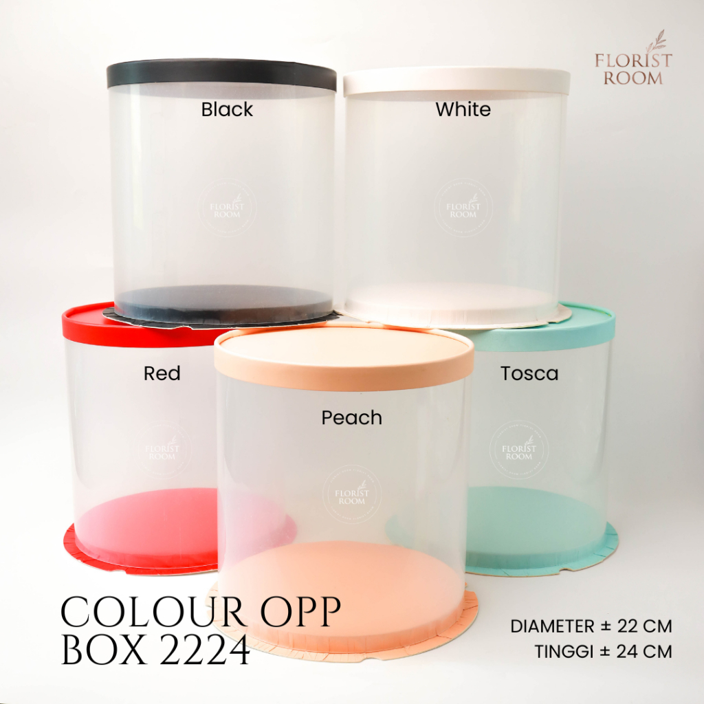 Jual Colour Opp Box 2224 - Box kado - Box Bunga - Box Kue | Shopee ...