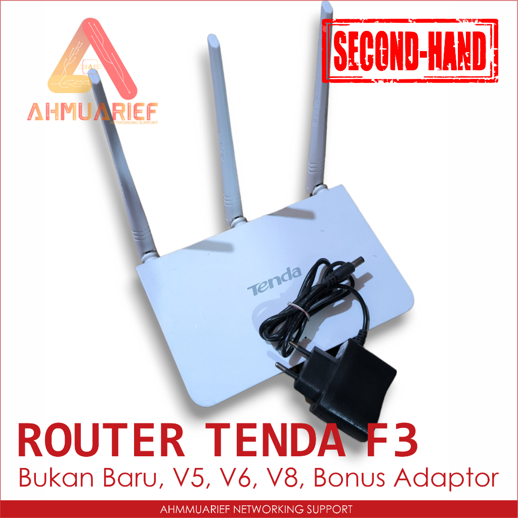 Jual VERSI 6 ATAU 8 V6 V8 ROUTER T E N D A. F 3 ACCESS POINT | Shopee ...