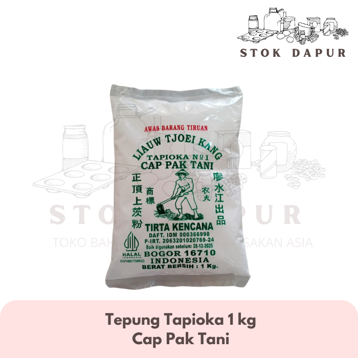 Jual Tepung tapioka / cap pak tani/ Liauw tjoei kang 1 kg | Shopee ...