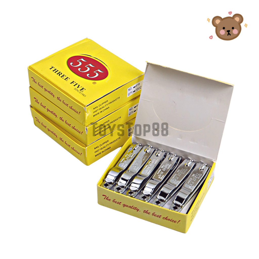 Jual Gunting Kuku Besar 555 Three Five - Nail Clipper Stainless - Alat ...