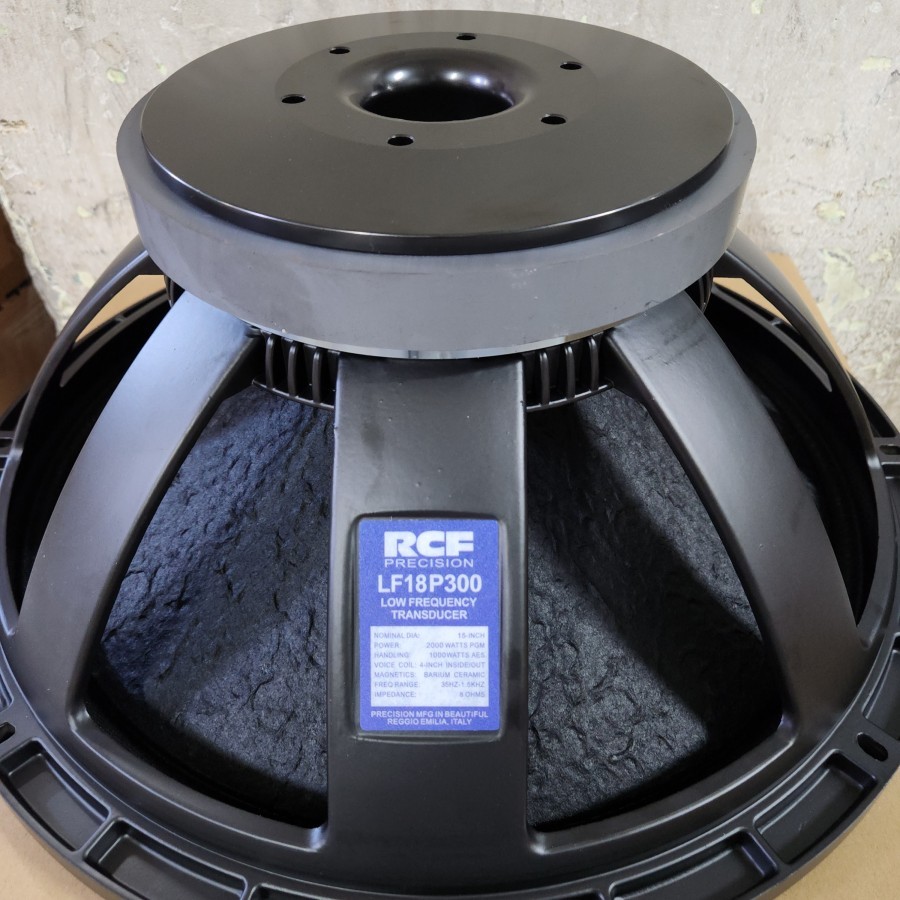 Jual Speaker komponen RCF L18p300/L18 p300 18 inch Semi original ...