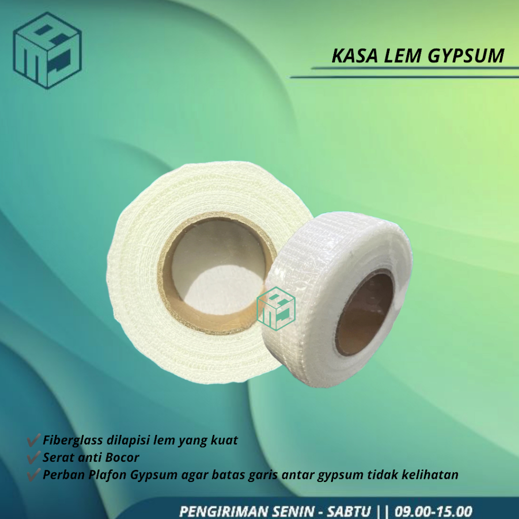 Jual Isolasi Gypsum Kasa Lem Perban Perekat Perban Plafon Gipsum ...