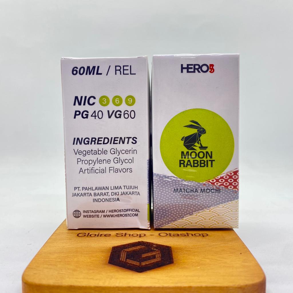 Jual Liquid Moon Rabbit V3 MATCHA MOTCHI 60ML FREEBASE by Hero57 R57 ...