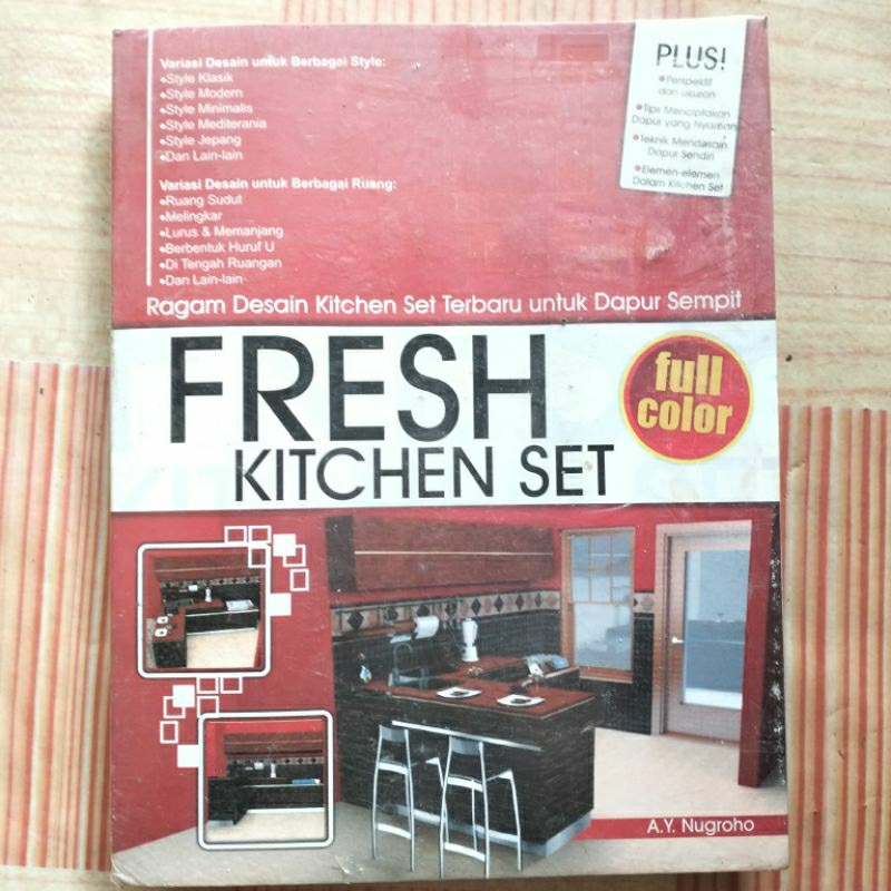 Jual Buku FRESH KITCHEN SET (FULL COLOR) Ragam Desain Kitchen Set ...