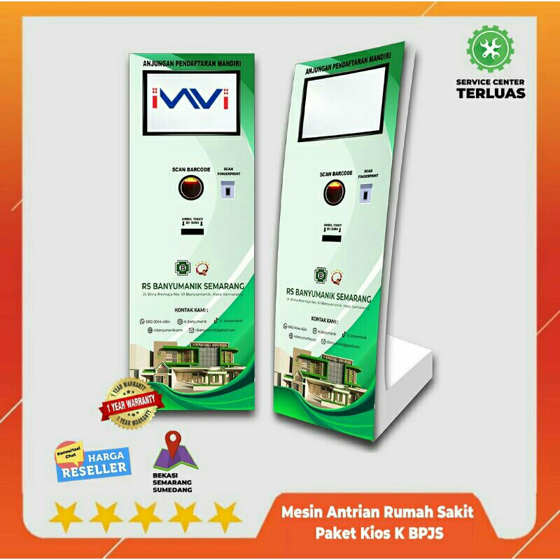 Jual Mesin Antrian Rumah sakit paket BPJS | Shopee Indonesia