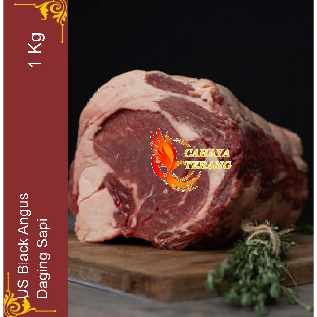 Jual US Black Angus Daging Sapi Import 1 Kg Murah Lezat Empuk Frozen ...