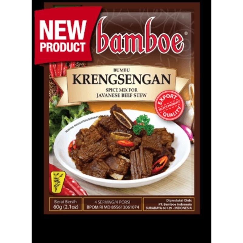 Jual BUMBU BAMBOE /RENDANG/SOTO/GULAI/NASI KUNING/KRENGSENGAN/RAWON ...