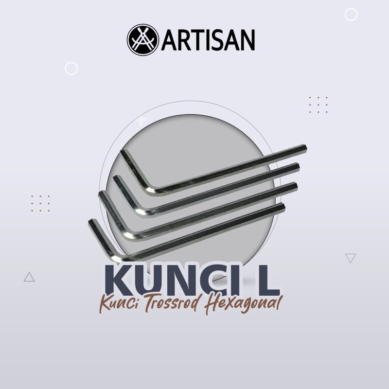 Jual ARTISAN Kunci L / Kunci Truss Rod Gitar Tanam Besi | Shopee Indonesia
