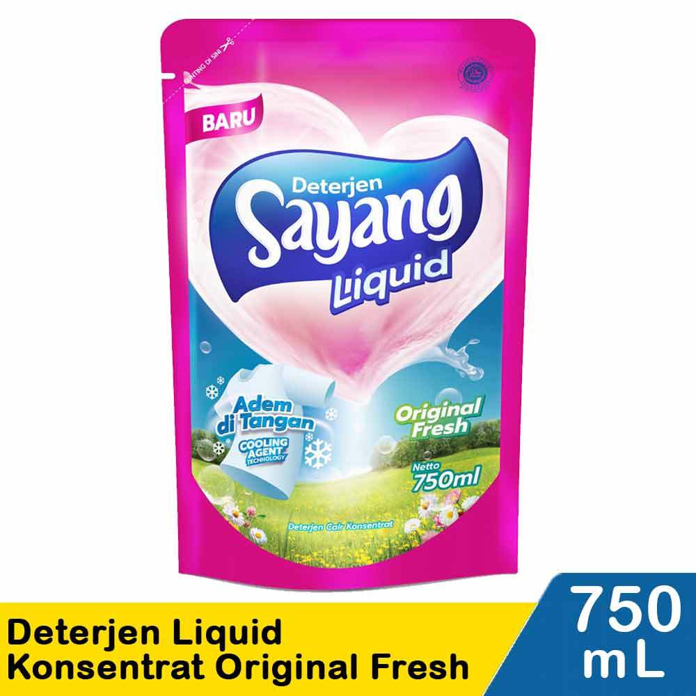 Jual SAYANG LIQUID DETERGENT CAIR 800 ML | Shopee Indonesia