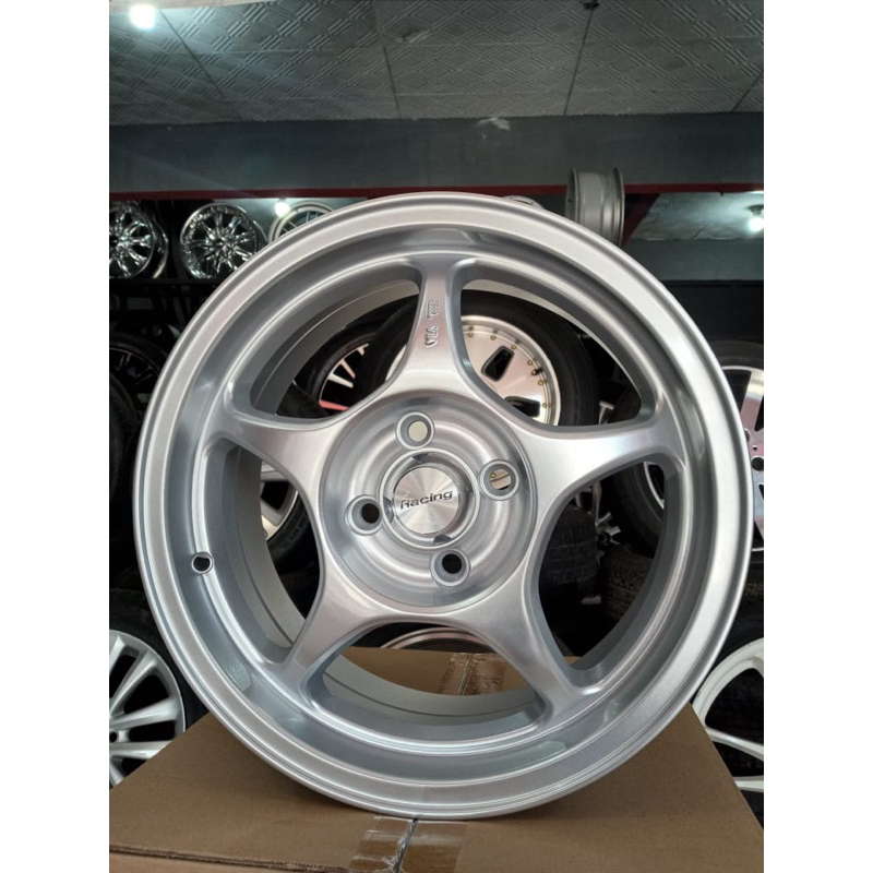 Jual Velg Enkei RP01 Enkei Tulang R15 4x100 Jazz Yaris Swift Brio agya city civic vios | Shopee ...