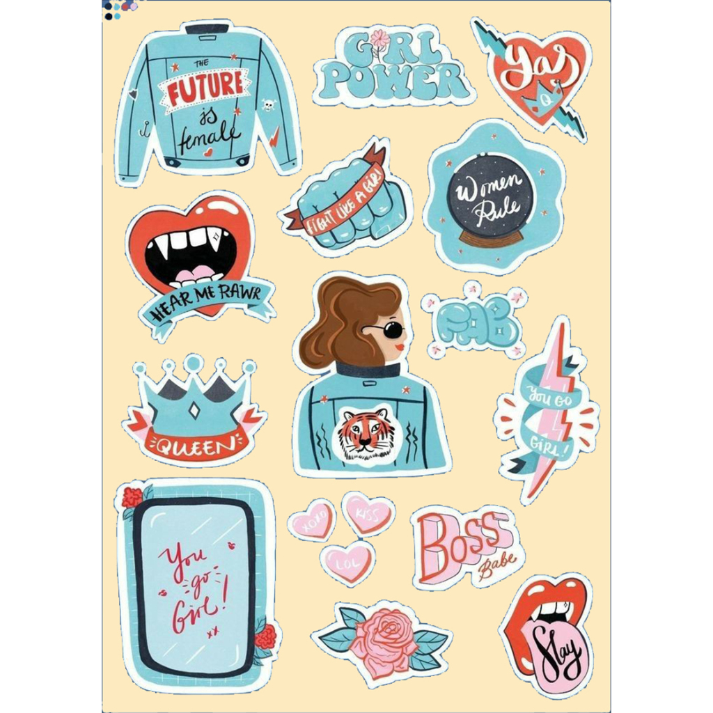 Jual Stiker Aesthetic Animated Stiker Aesthetic Deco Planner Album ...