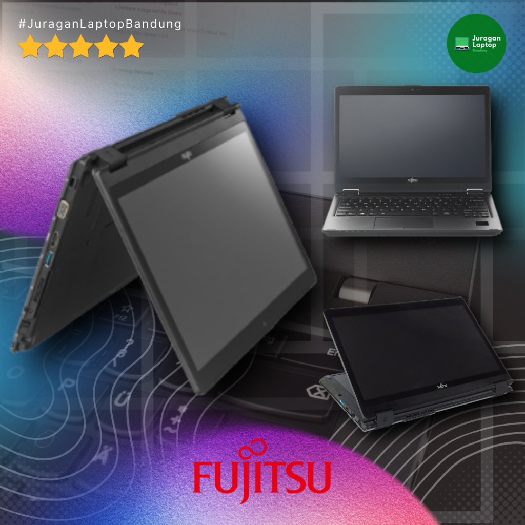 Jual Laptop 2in1 Fujitsu Lifebook P727 i7 7th RAM 8GB SSD 256GB ...