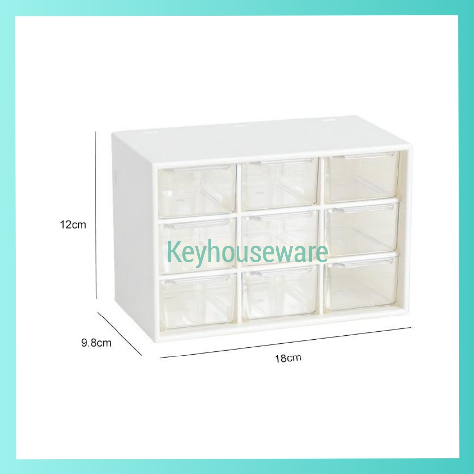 Jual LC-001 FREE STICKER Laci Mini 6 Sekat / Laci Mini 9 Sekat / Laci ...