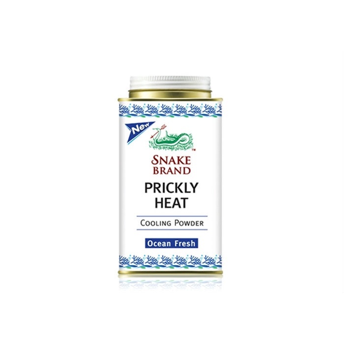 Jual BEDAK ULAR SNAKE BRAND PRICKLY HEAT POWDER OCEAN FRESH 150 GR ...