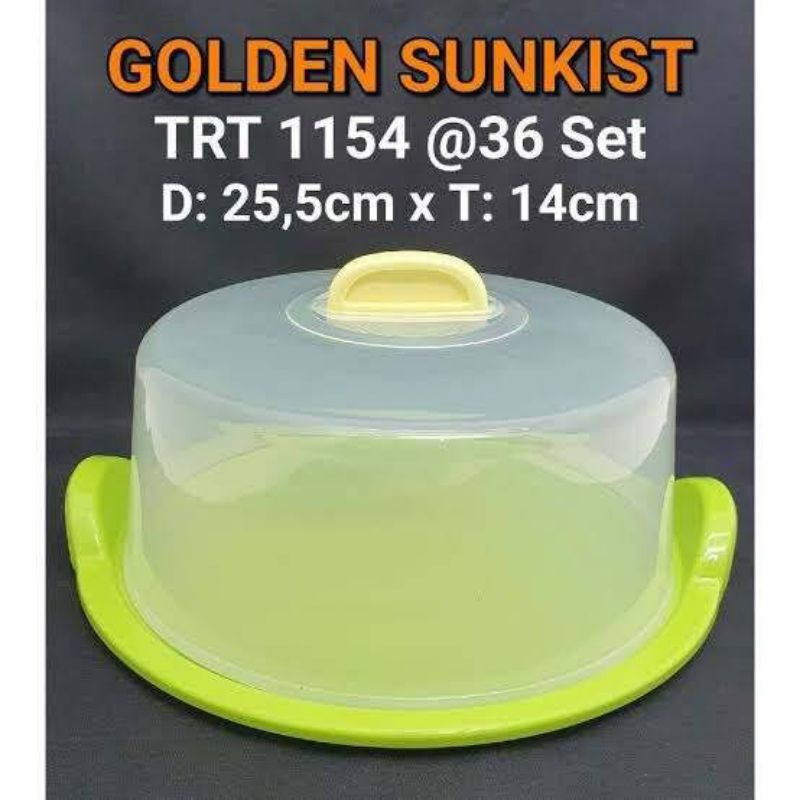 Jual Tempat Roti Kue Tanggung Wadah Bolu TRT 1154 Golden Sunkist ...