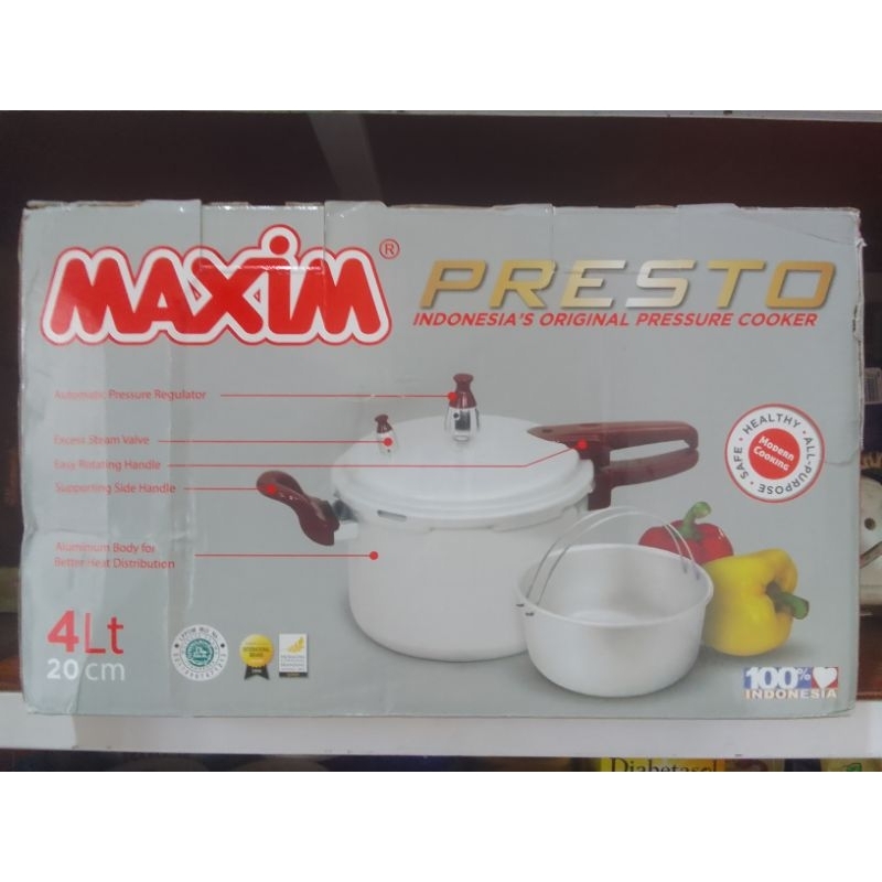 Jual panci maxim presto 4 liter | Shopee Indonesia