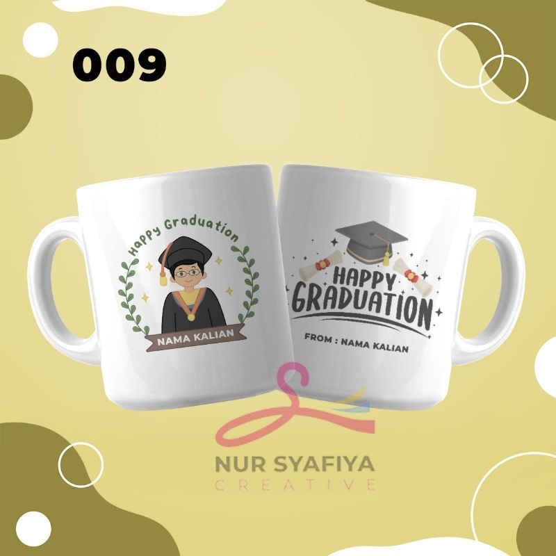 Jual MUG KADO WISUDA // KADO WISUDA ESTETIK BUAT KENANGAN // MUG ...