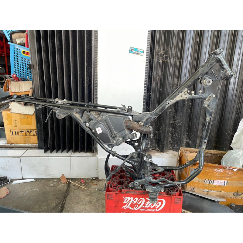 Jual frame rangka crf 150 copotan original | Shopee Indonesia