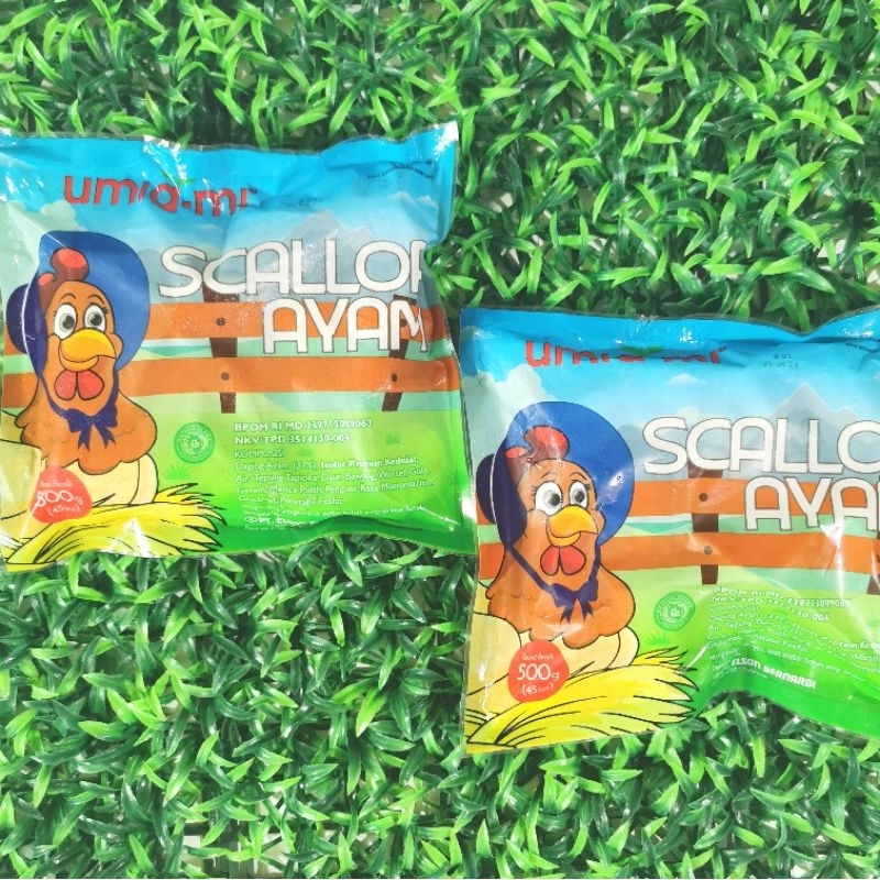 Jual Umiami Scallop Ikan & Ayam 500 gr - isi 45 pcs | Shopee Indonesia