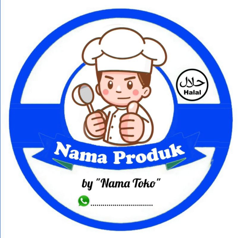 Jual STIKER PRODUK CEMILAN / MAKANAN / SNACK / BOX ( Minimal order 100 ...