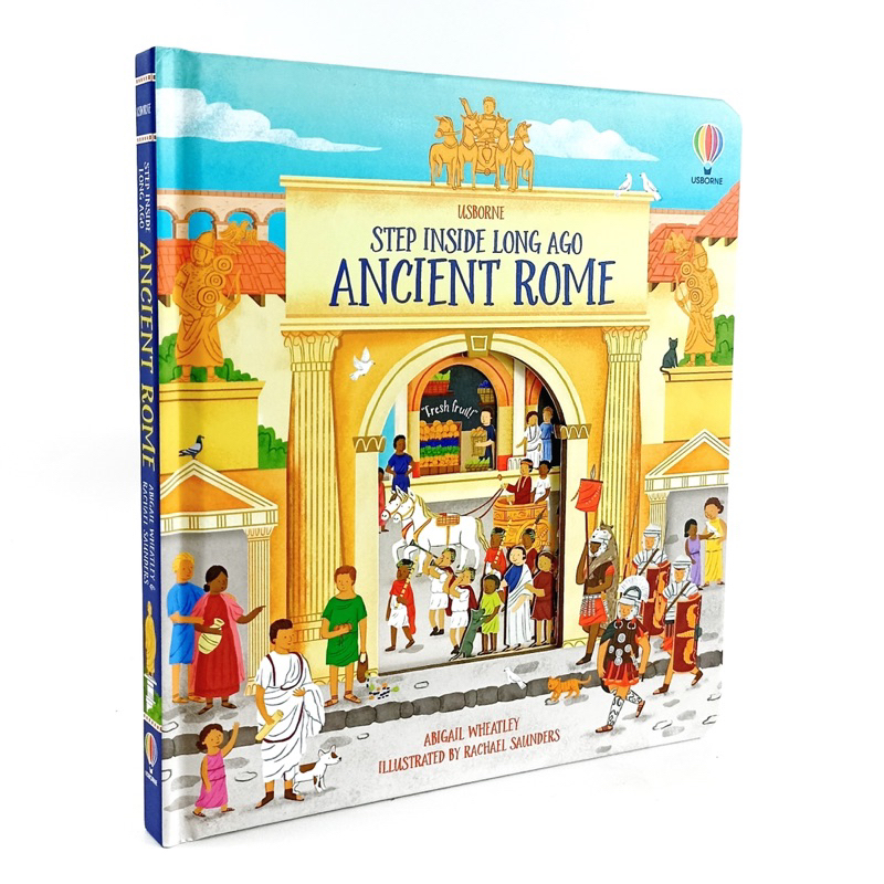 Jual Step Inside Long Ago Ancient Rome - Usborne (5+) | Shopee Indonesia