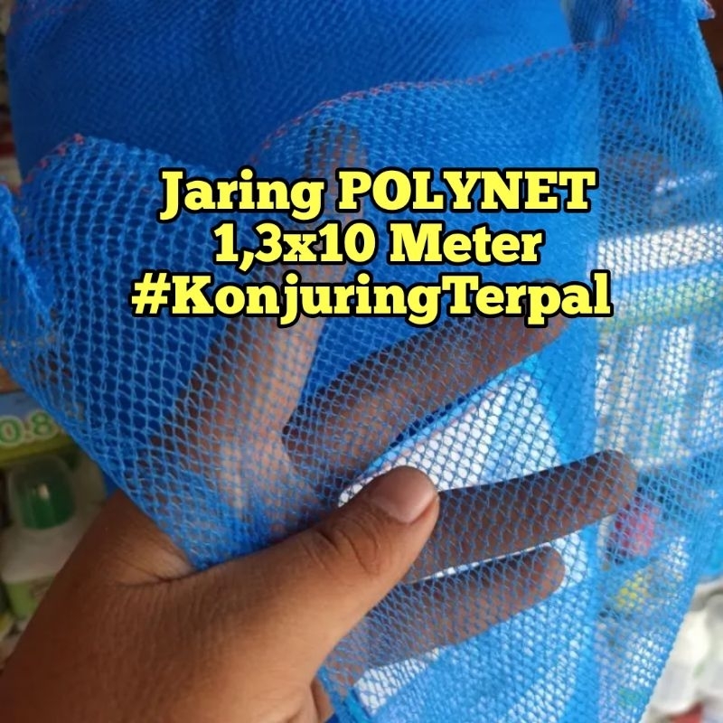 Jual JARING POLYNET BIRU/JARING SAFETY PROYEK UKURAN 1,3×10 METER ...