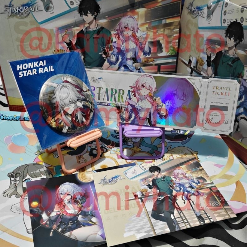 Jual [TERMURAH!] HONKAI STAR RAIL HSR CODE REDEEM TICKET SET - SEELE ...
