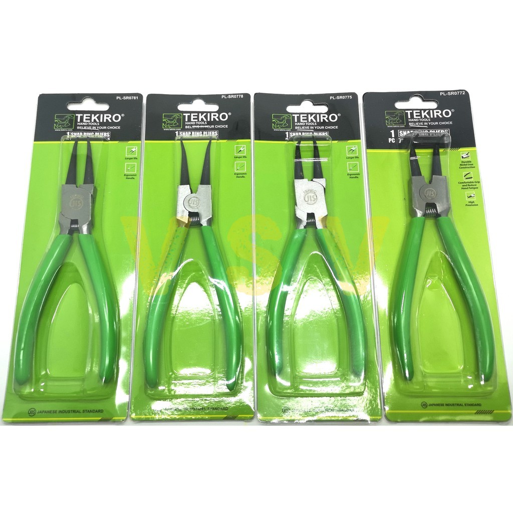 Jual SET Tang Snap Ring TEKIRO Tang Cirlip 7inch Tang STI STE BTI BTE ...