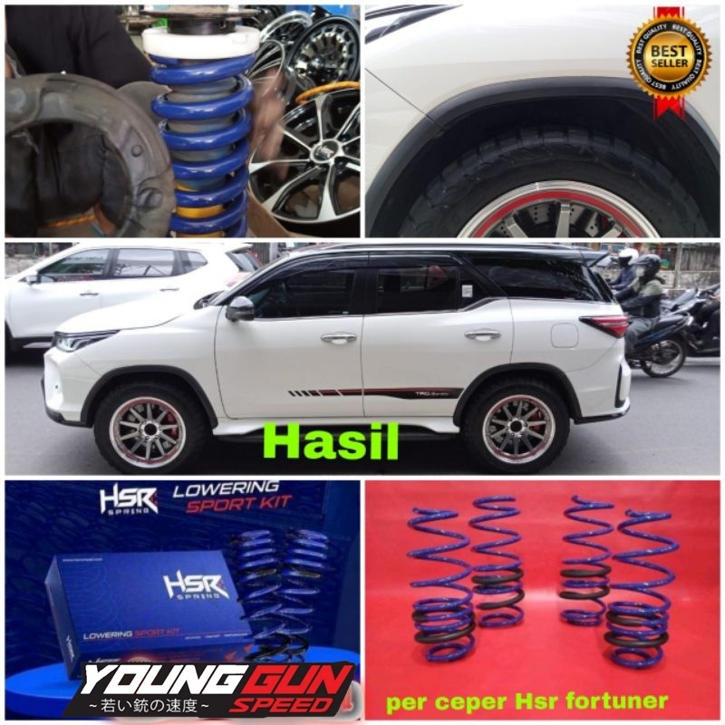 Jual Jual Lowering Kit Hsr/Per Ceper toyota FORTUNER VRZ TRD SPORTIVO ...